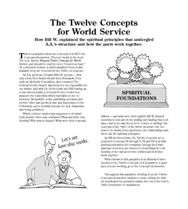 The Twelve Concepts for AA World Service – Alcoholics Anonymous